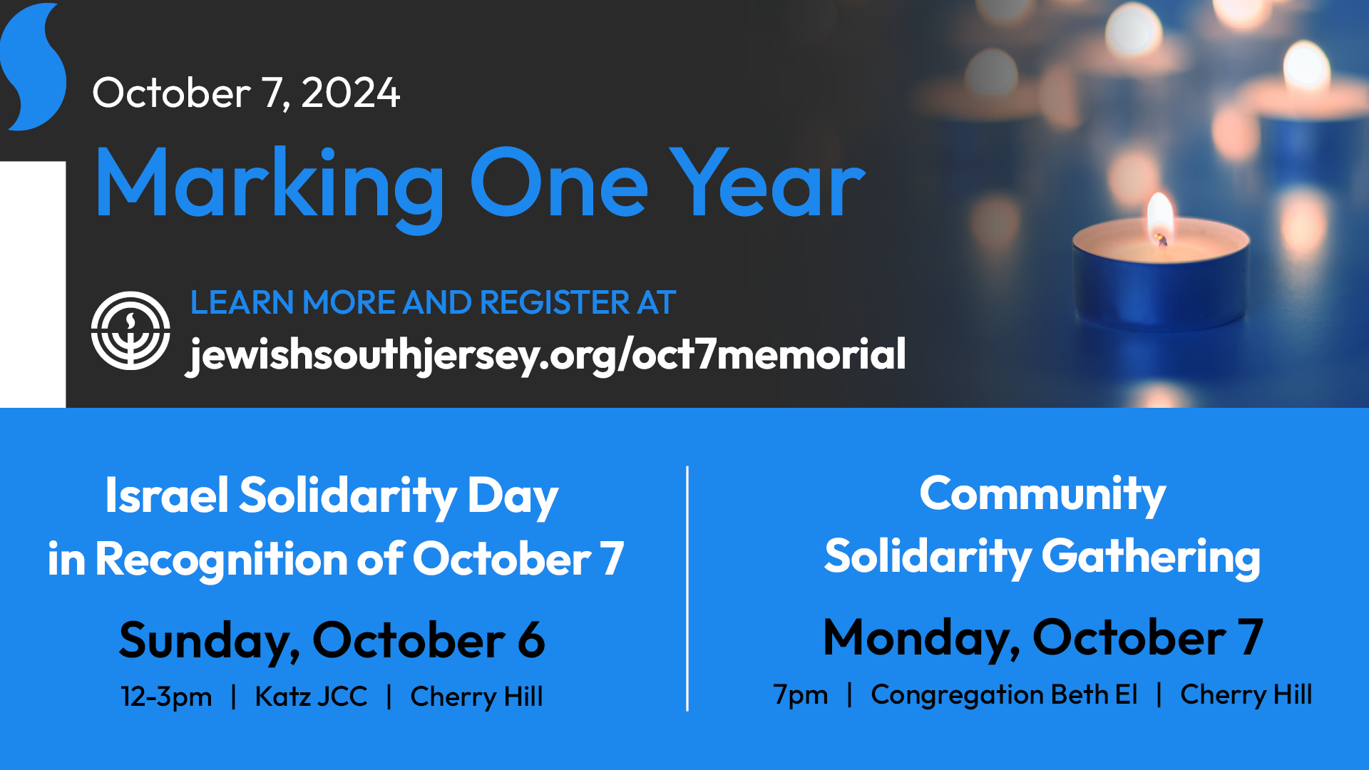Marking One Year: Remembering the Victims of October 7 - Congregation ...