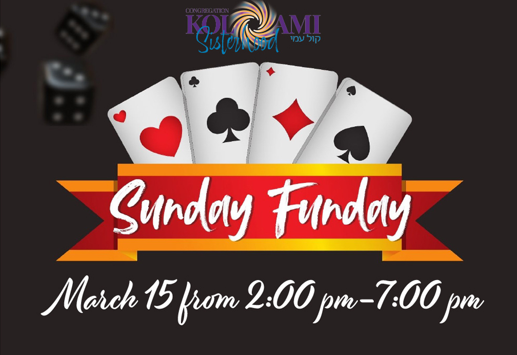 Sisterhood Sunday Funday - Congregation Kol Ami